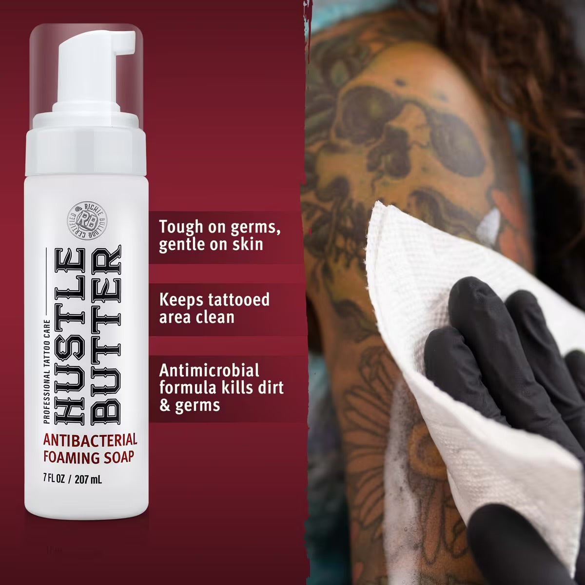 HUSTLE BUTTER BUBBLES ANTIBACTERIAL FOAMING SOAP – iSLAYBROWSUPPLIES