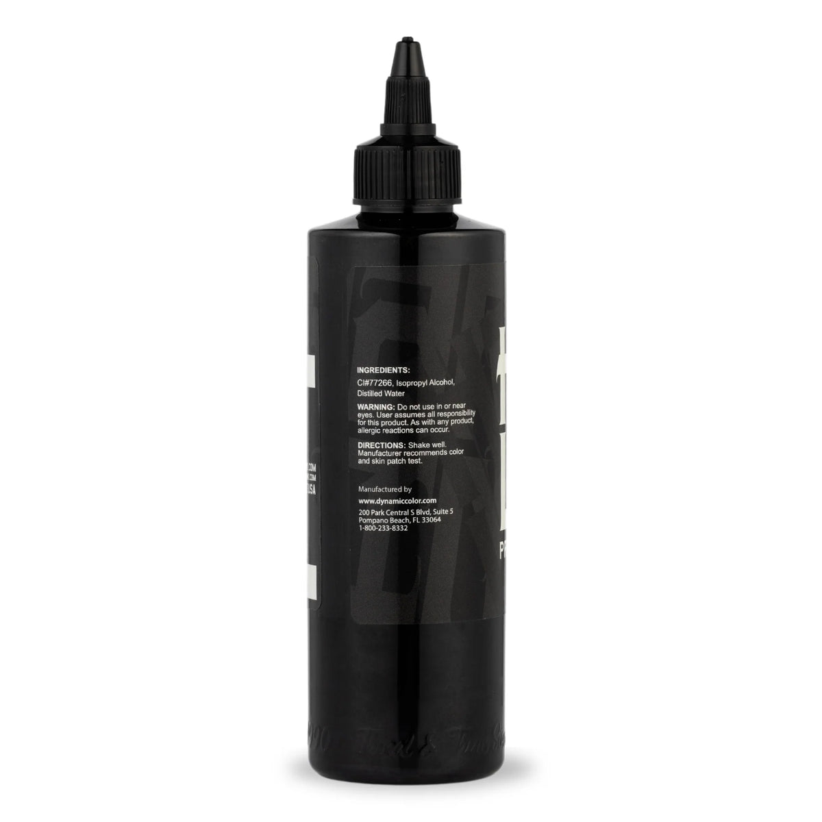 DYNAMIC BLACK HARDLINE TATTOO INK - 8OZ – iSLAYBROWSUPPLIES
