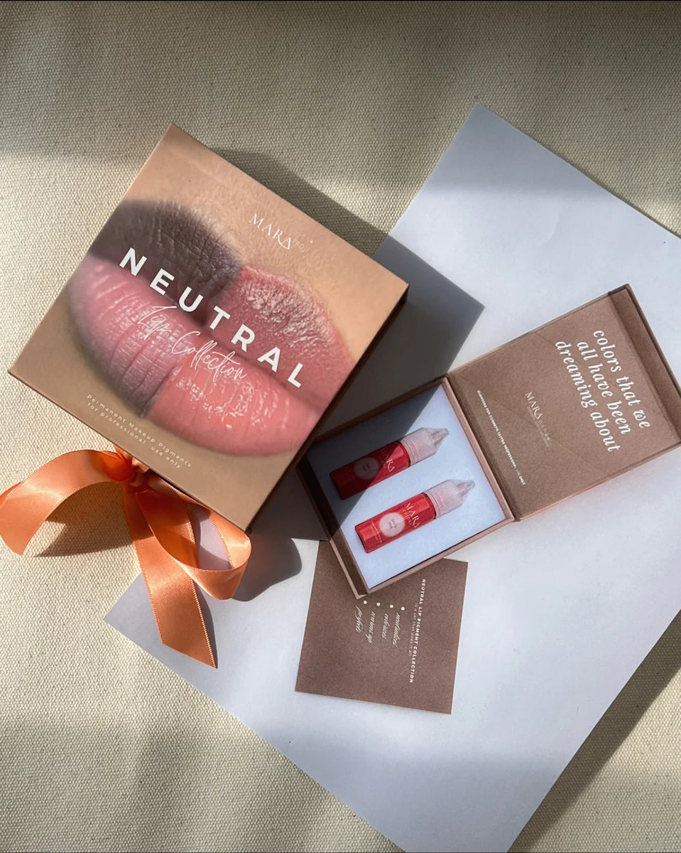 MARA Pro Neutral Lip Pigments Set – iSLAYBROWSUPPLIES