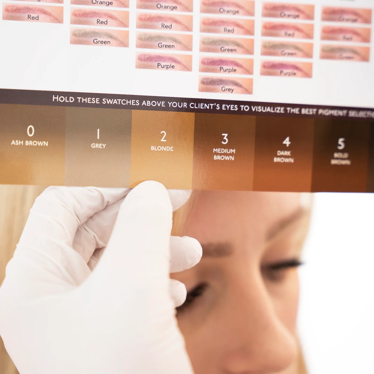 I ️ INK Brow Color Chart – iSLAYBROWSUPPLIES